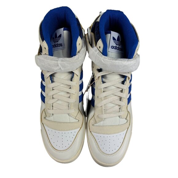adidas | Shoes | Adidas Mens Forum 84 Hi Cloud White Team Royal Blue ...